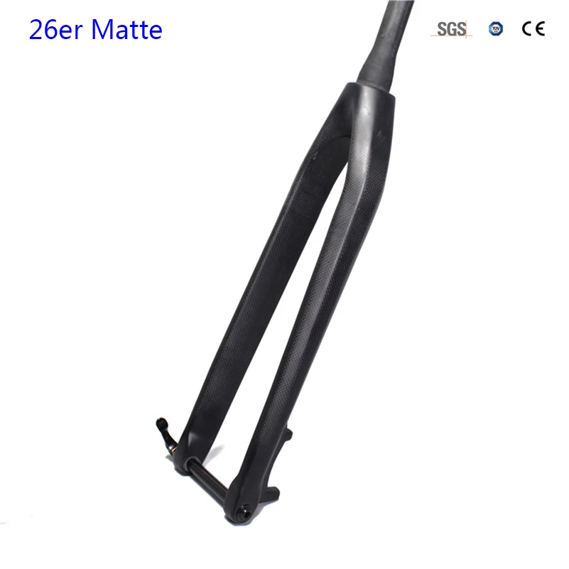 26er/27.5er/29er Full Carbon Rigid Fork,Mtb Carbon Bicycle Fork,Thru ...