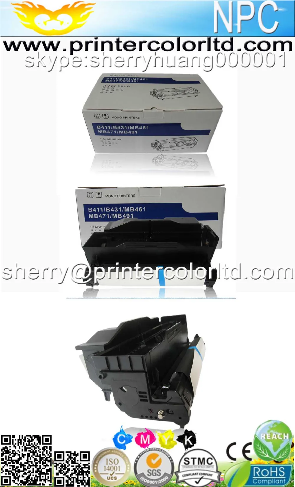 New Drum Unit For Okis B412 B432 B512 Mb472 492 512 - Buy New Drum Unit ...