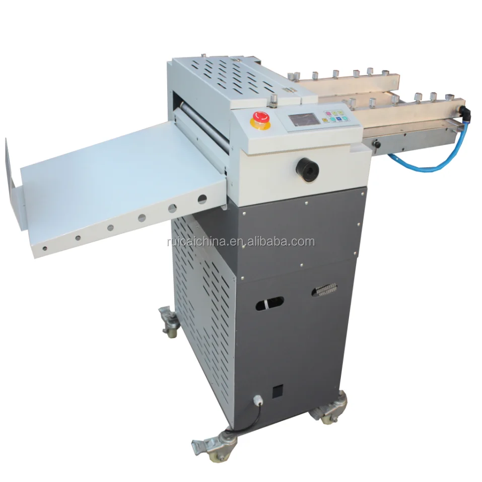 Automatic Paper Creasing Machine Paper Perforating Machine Adhesive ...