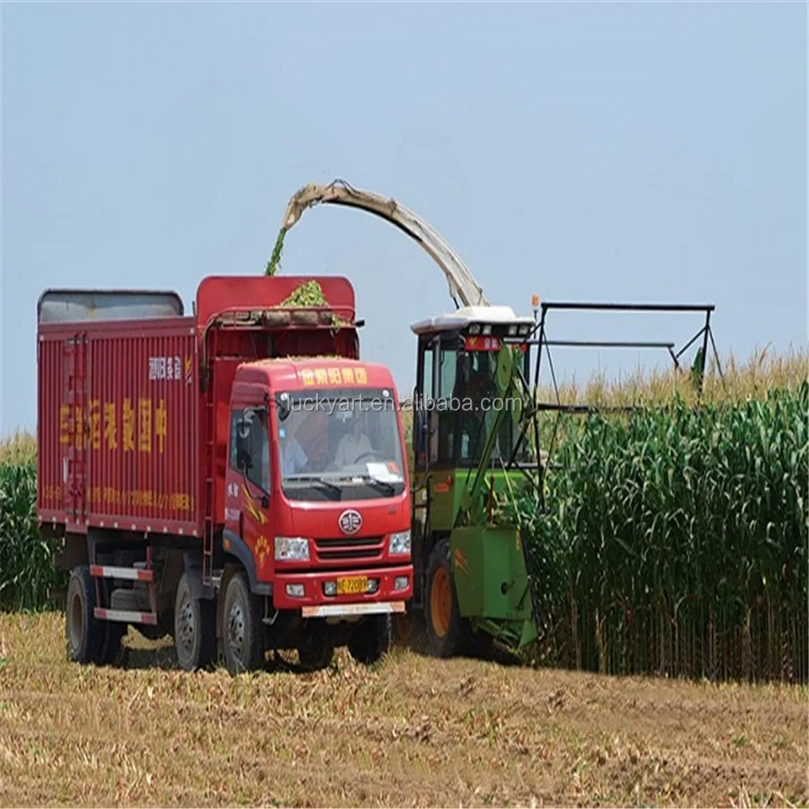 Pto-driven Tractor Towed Forage Silage Harvester Used By Small Family ...