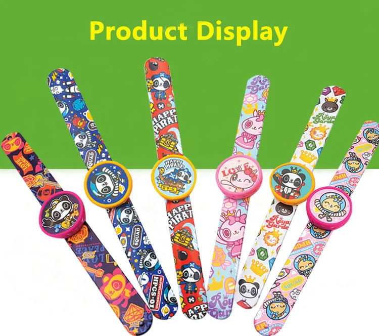100% Natural Non Toxic Waterproof Mosquito Repellent Slap Wristbands ...