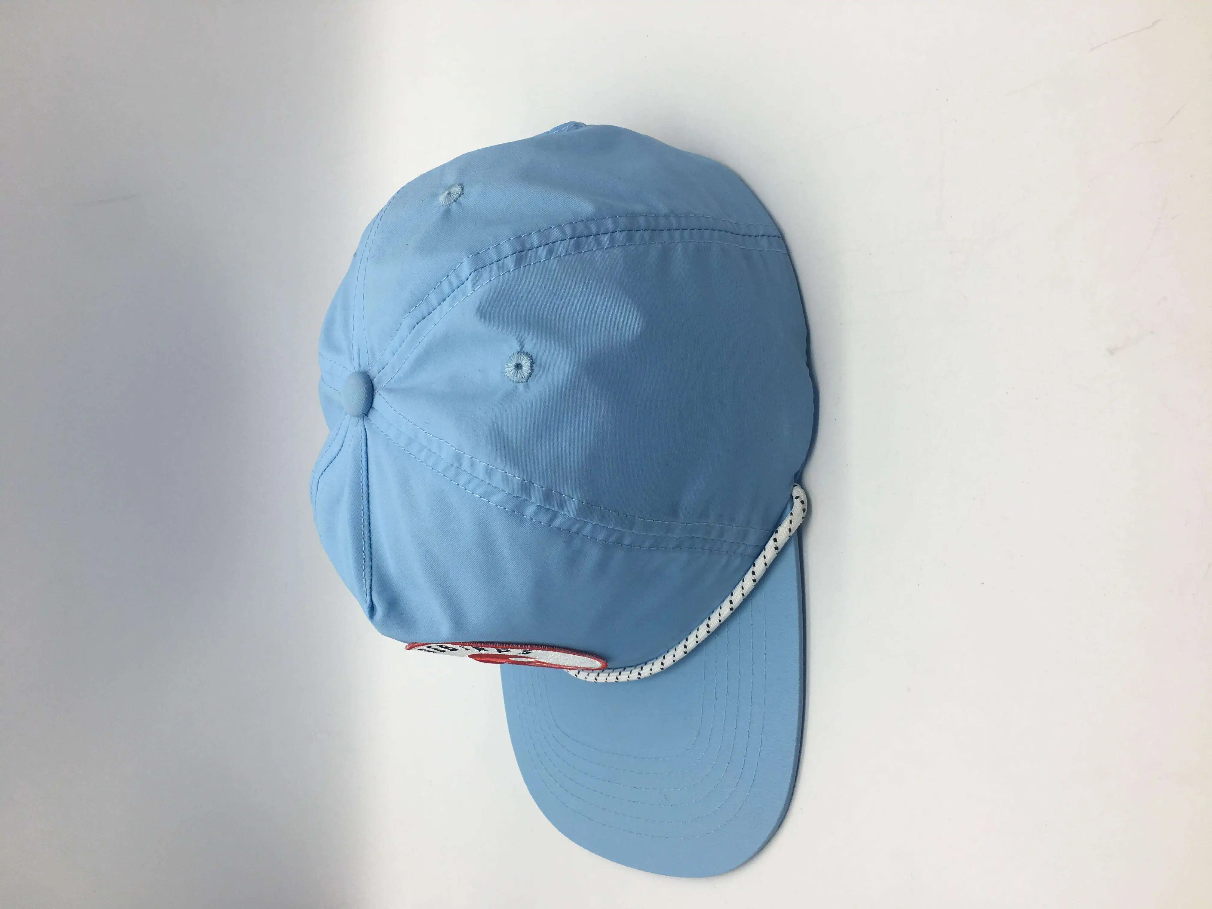 Wholesale Custom Your Own Logo Rope Nylon 5 Panel Snapback Dad Caps ...