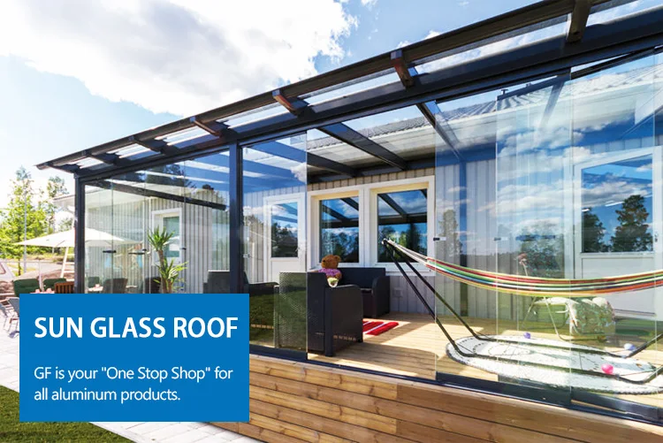 Sun Roof For House Modern Villa Residence Patio Sunroom Roof Aluminium ...