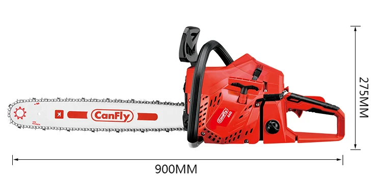 High Quality Chainsaw Machine 58CC Canfly 2-Stroke Chainsaw