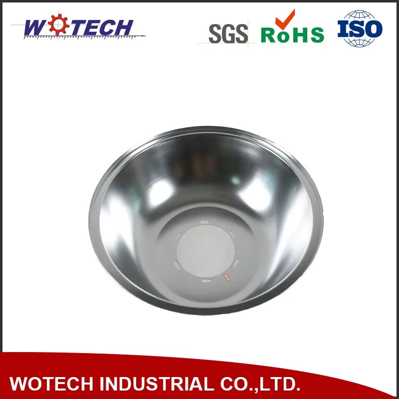 Custom Sheet Metal Spinning Aluminum Dome Light Cover - Buy Metal Light ...