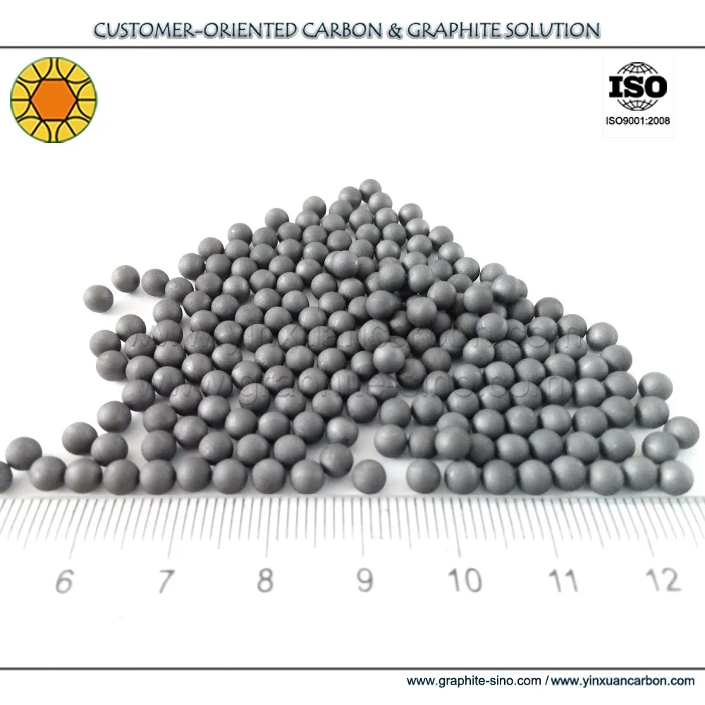 High Density Temperature Graphite Beads Balls - Buy High Temperature ...