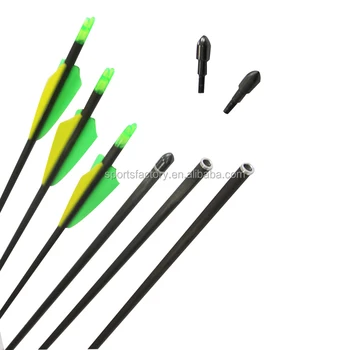 31inch Carbon Arrow Shaft Full Carbon Arrows Shooting Archery Bow And ...