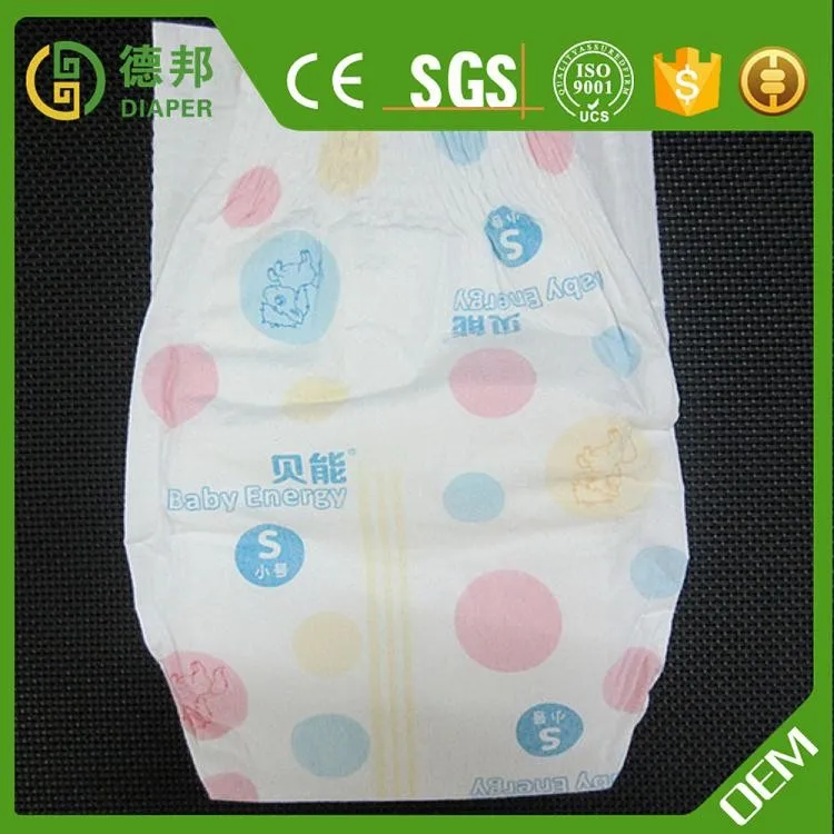 Disposable Cloth-like Magic Tape Diaper With Breathable Pe Film - Buy ...
