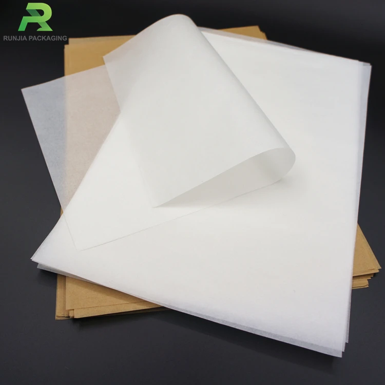 Single Side Silicon Coated Parchment Paper Baking Sheets - Buy Baking ...