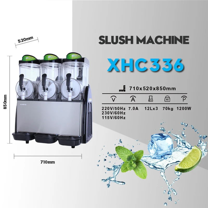 Donper XHC336 Commercial Margarita Smoothie Maker - Slushie Machine