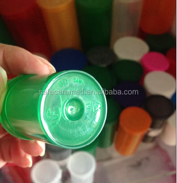 Pop Tops Medical Plastic Vials With Snap Caps Medical Bottle,Hinge Lid ...