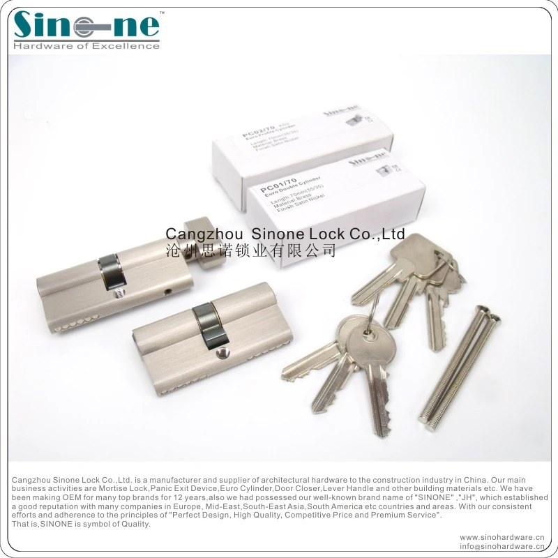 Bs Euro Cylinder High Security Anti Bump Snap Pick Drill Door Lock ...