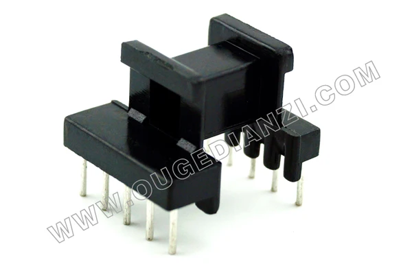 Ee16 Pin5+5 Horizontal Flanged Bobbin - Buy Flanged Bobbin,Ee16 ...