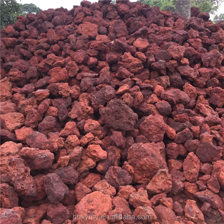 Hainan Natural Red/dark Red/brown Pumice Stone Volcanic Rock In Basalt ...