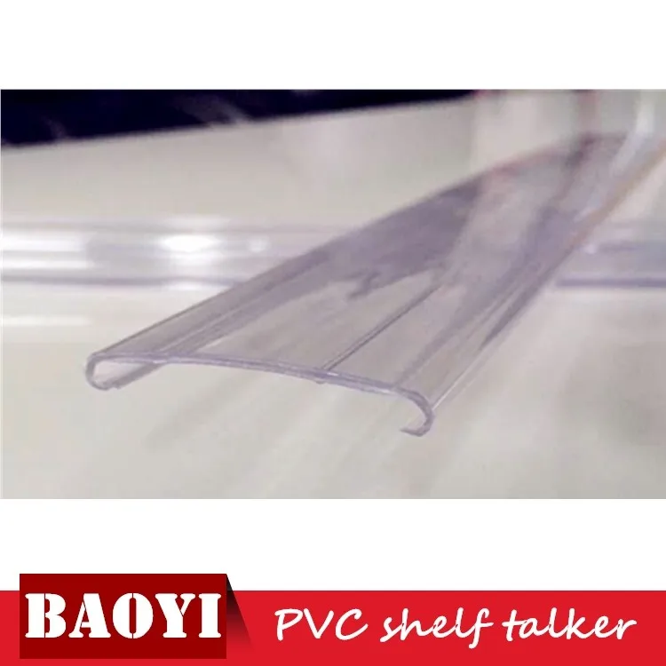 Perpendicular Design Clear Pvc Flat Non-porous Surface Supermerket ...
