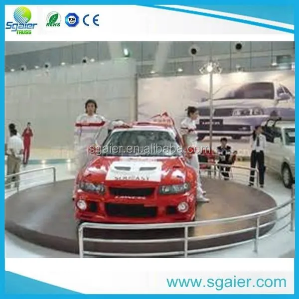 Exhibition Car Rotating Stage Display Stand Revolving Stage Platform ...