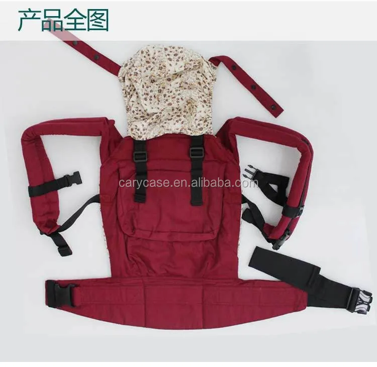 Red Baby Sling Backpack,100%cotton Baby Carrier With Cap,High Qualit ...