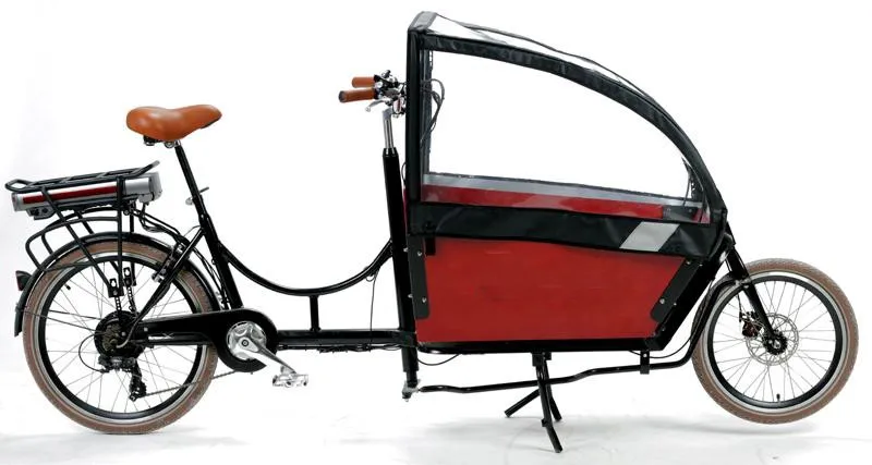 2021 New 6 Speed Front Loading Cargo Bicycle 2 Wheel Family Bakfiets ...