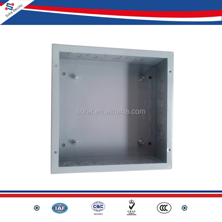 Nema Wall Mount Sheet Metal Terminal Junction Box With Knockouts On ...
