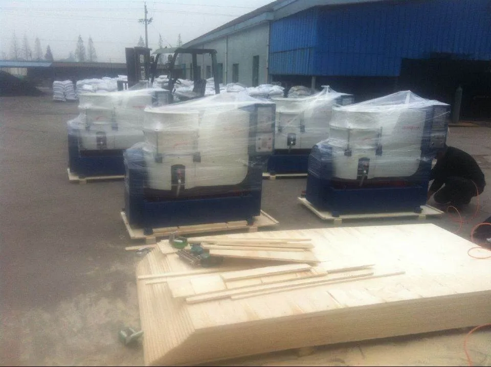 50l Large Capacity Centrifugal Disc Polishing Machine / Finishing ...