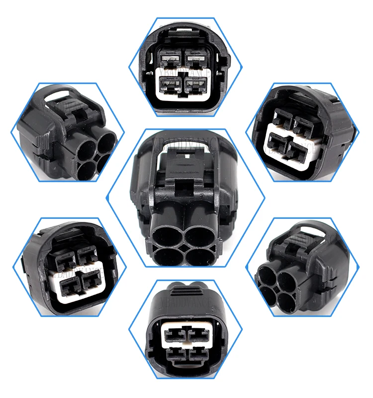 MG641744-5 187II WP Series 4 Pin Waterproof Connector for Motorcycle Suzuki