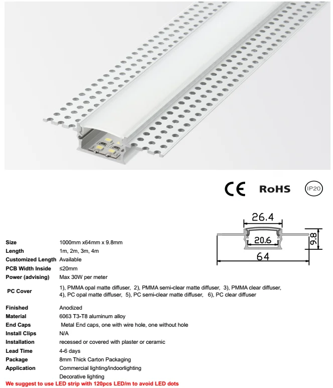 Perfil Led Techo - Durable and Efficient Lighting Solutions