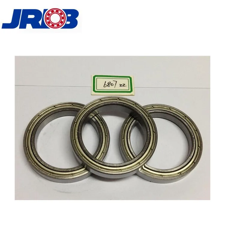 Thin Wall Deep Groove Ball Bearings 6807 Lu 6807 2rs - Buy 6807 Lu ...