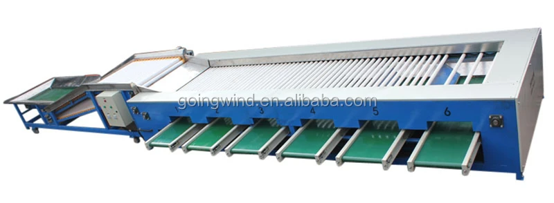 Automatic Potato Size Grading Sorting Machine Sweet Potatoes Radial ...