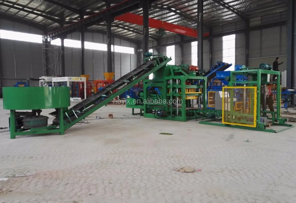 Concrete Interlocking Brick Arm O Block Qtj4-25 Cement Block In Haiti ...