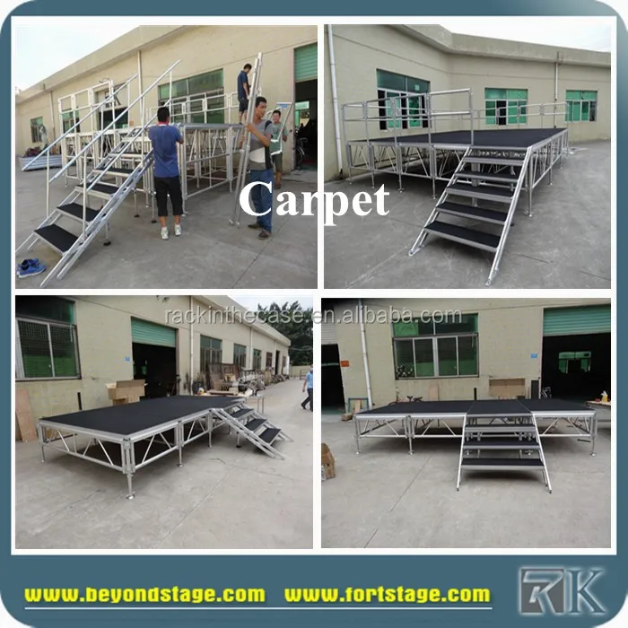 Outdoor Removable Platform - Mobile Portable Stage