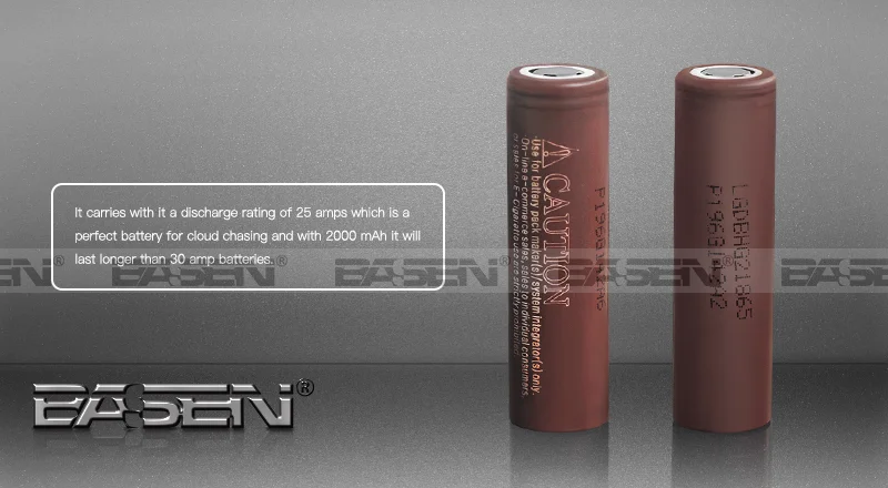3000mah 20a 3.7v 21865 Rechargeable Lithium Li Ion Battery For Power ...