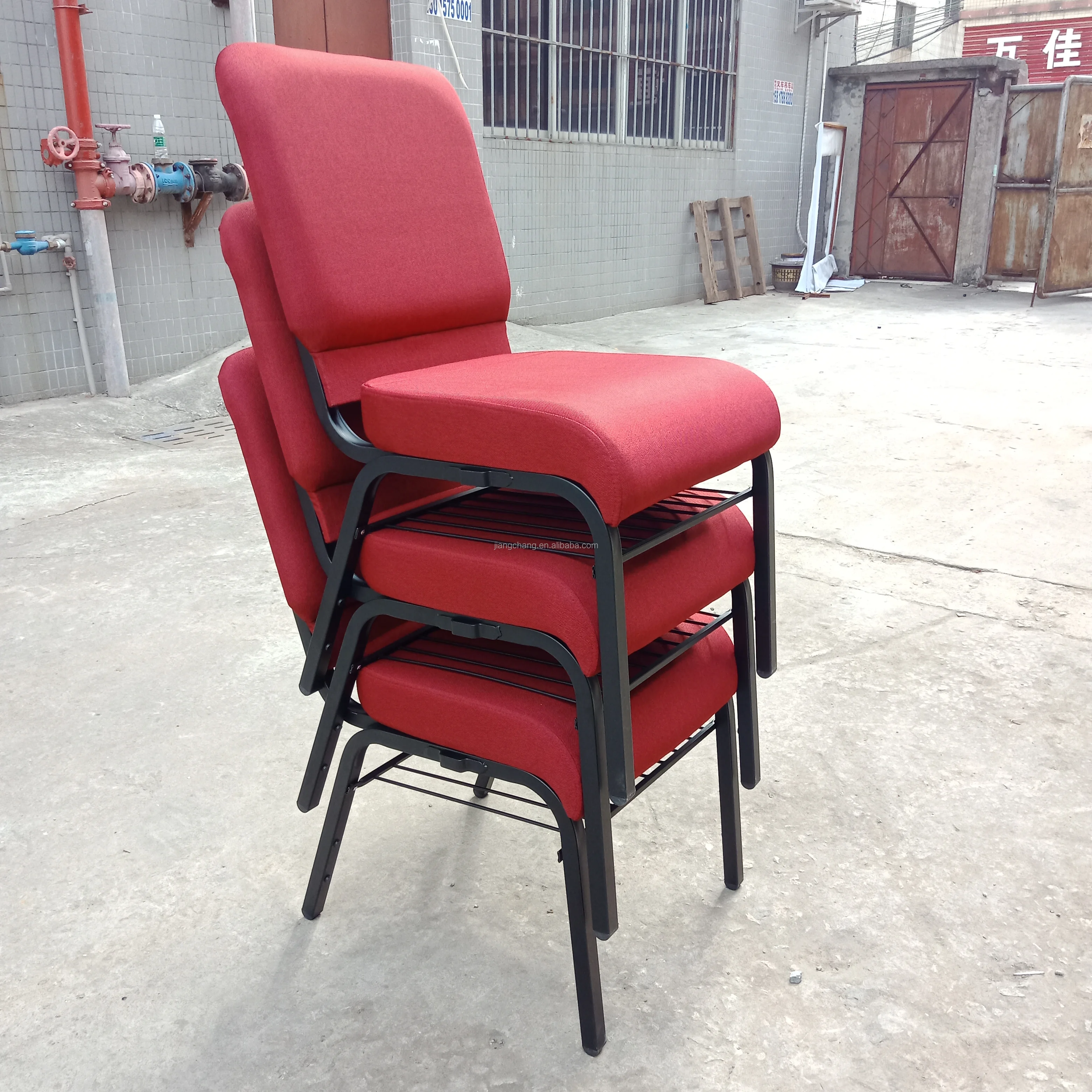 Wholesale Metal Stackable Church Chair Supplier - Durable & Stylish