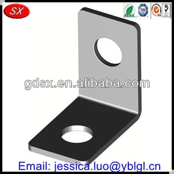 High Precision Customized L Shaped Metal Bracket,High Polished L ...