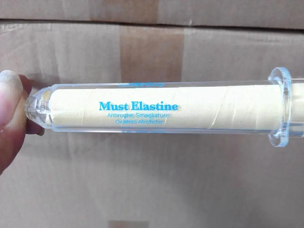 Hot Sale 5ml 10ml 15ml Eye Cream Serum Syringe Shaped Cosmetic Plastic ...