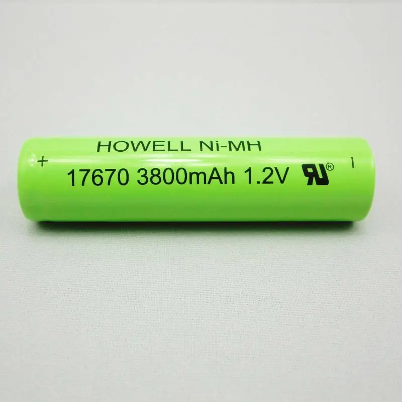 17670 4/3a Nimh Battery 1.2v 3800mah - Buy 4/3a 3800mah Battery,17670 ...