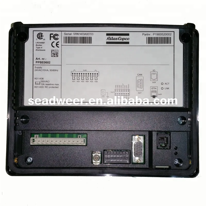 1900520002 1900520001 Air Compressor Elektronikon Controller Panel ...