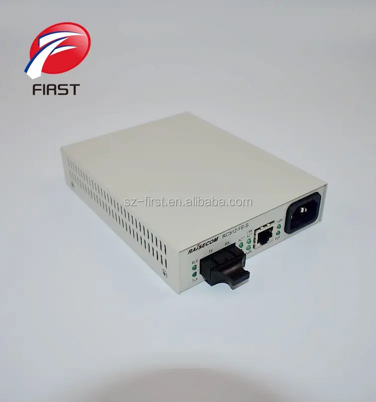 Raisecom RC512-FE-S-S1 Ethernet Fiber Optic to RJ45 Converter