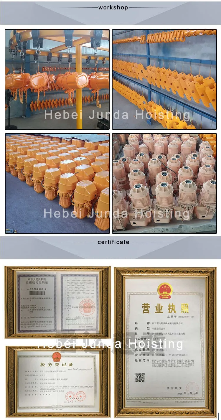 1 Ton Electric Chain Pully Block Electric Chain Hoist With Hook - Buy ...