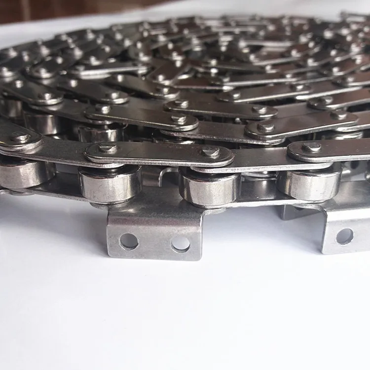 C2060 C2060H Double Pitch Conveyor Roller Chain with Attachments