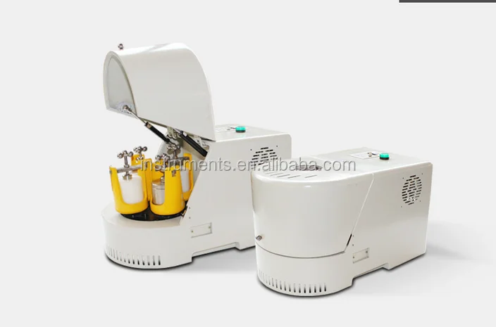 Compact Rotary Ball Mill ( 3 Kg Max. Load) With Dual Clear Barrels ...