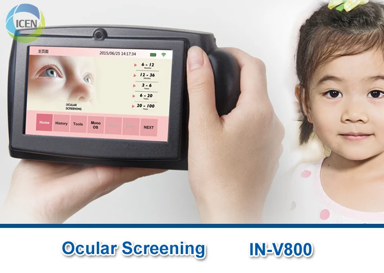 In-v800 Touch Screen Optical Instruments Spot Portable Vision Screener ...