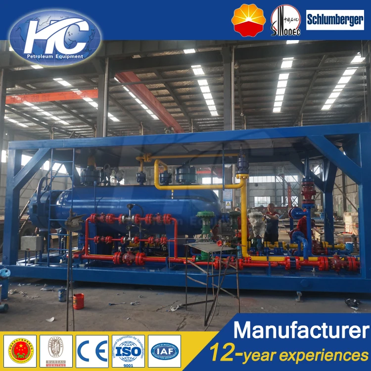 Well Effluent Filter Vessel Knockout Trap / Water Knockout / Flash ...