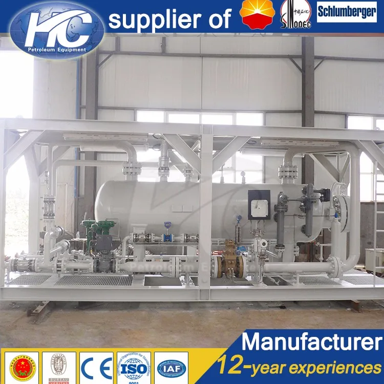 China Well Testers 3 Phase Well Test Separator/ 1440 Psi Specialized ...