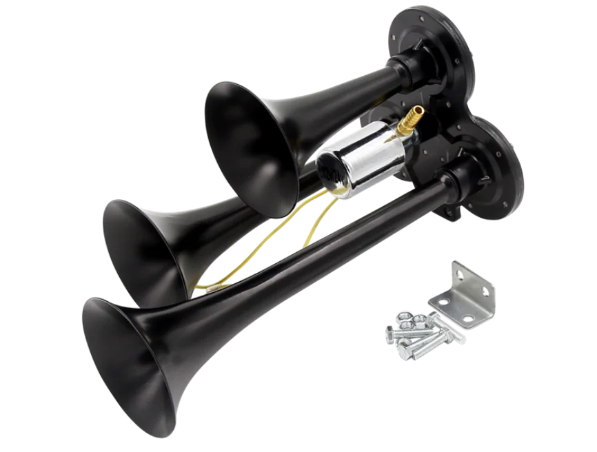 152db Super Loudest Chrome 12v/24v Truck Bus Big Train Electric Air ...