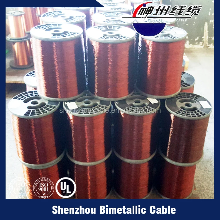 Wire Eiw/aiw/pew Enameled Copper Clad Aluminum Class 180 Polyester ...