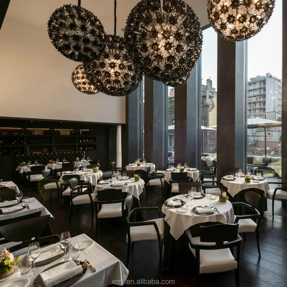 Wood Finish Restaurant Table Set To Dubai Restaurant Furniture - Buy ...