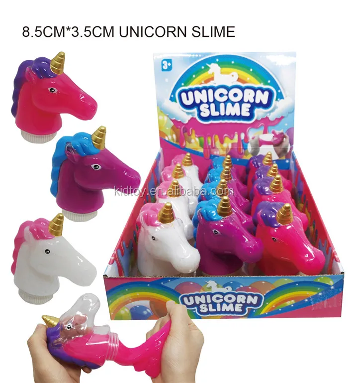 Monster Shape Oozy Slime Toys - Changing Color Slime Barrel