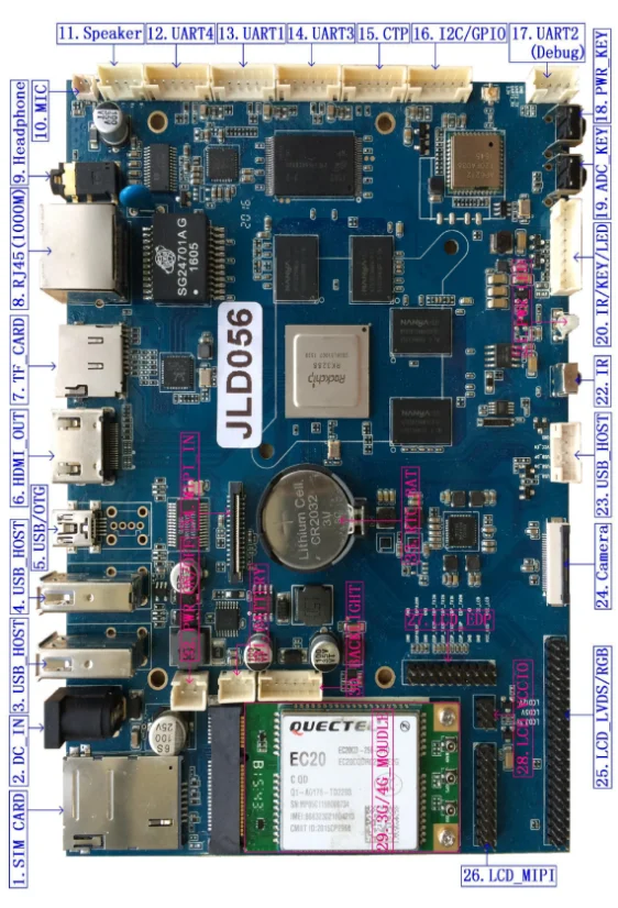 Factory Direct Custom Professional Lcd Controller Board Rk3288 Pcba ...