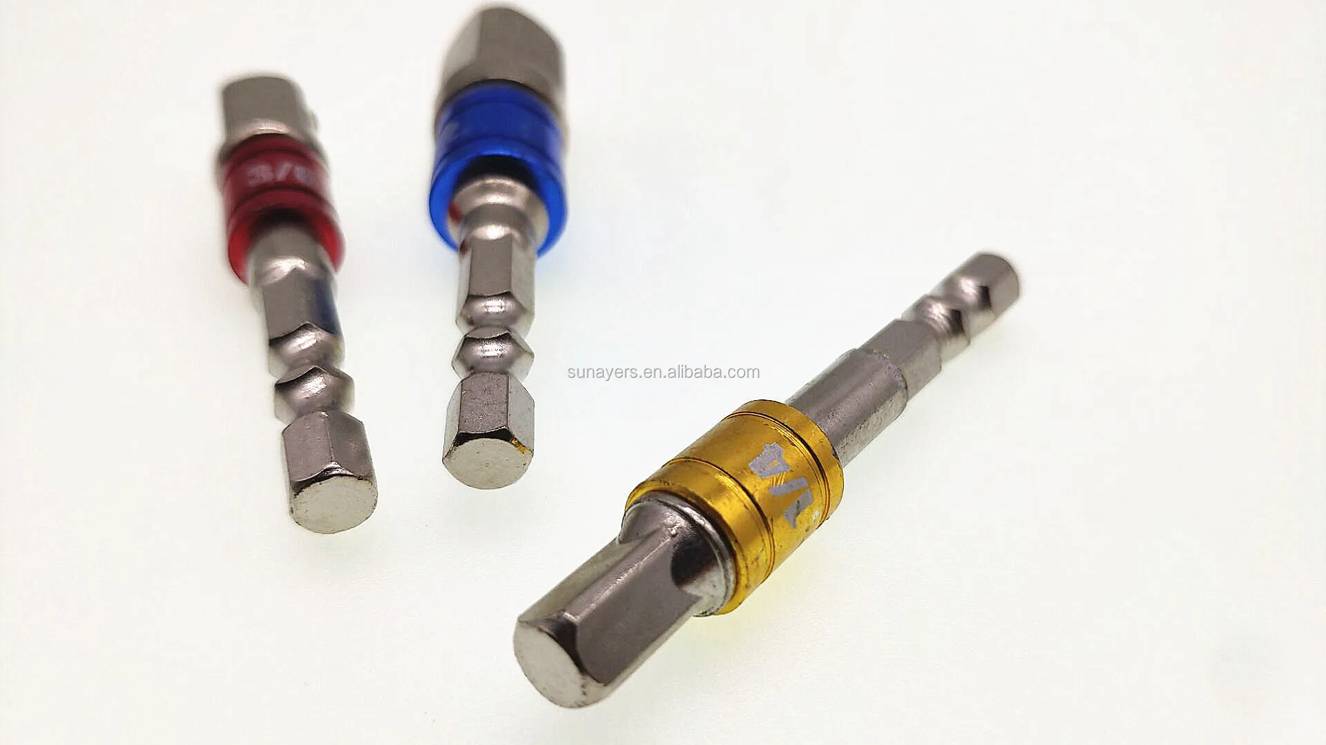 Drill Impact Socket Extension Bit Adapter - 1/4" 3/8" 1/2"