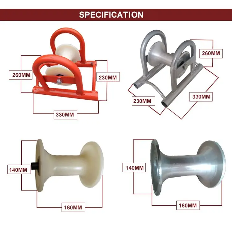 Cable Laying Roller For Underground Cable Installation/ Cable Pulling ...
